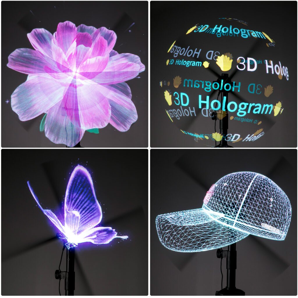 3D Hologram Fan Display Dubai & UAE | Innovative Advertising Solution ...